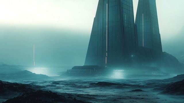 EXILE OUTPOST ⧸⧸ 1 Hour Dark Ambient Sci-Fi Music for Relaxation and Study