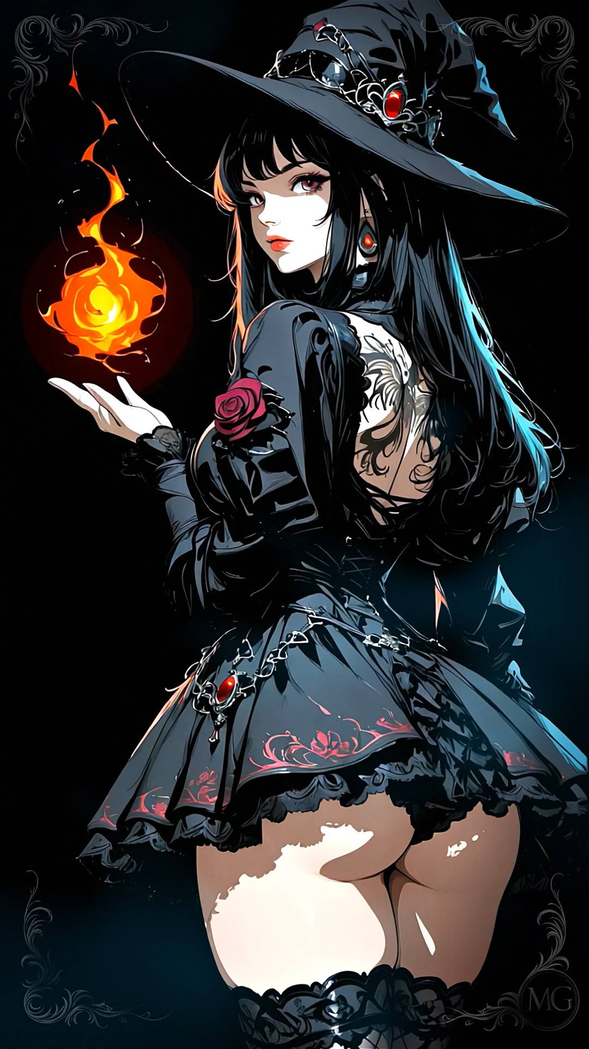 🧙♀️ Ведьмы в аниме стиле — созданы ИИ!