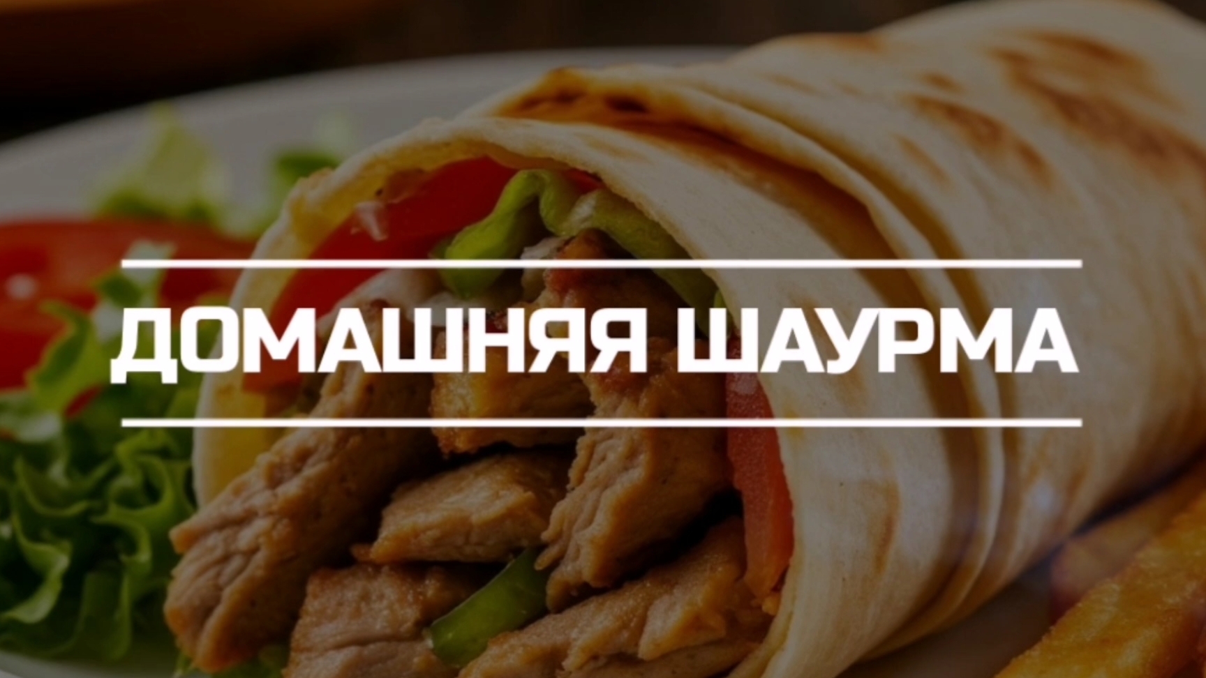 Домашняя шаурма.