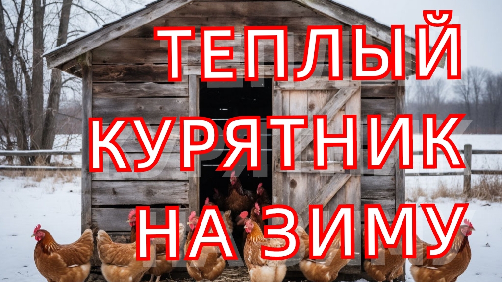КАК УТЕПЛИТЬ КУРЯТНИК НА ЗИМУ