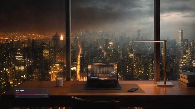 Сосредоточьтесь, как генеральный директор в своем рабочем пентхаусе, Музыка для повышения эффективно