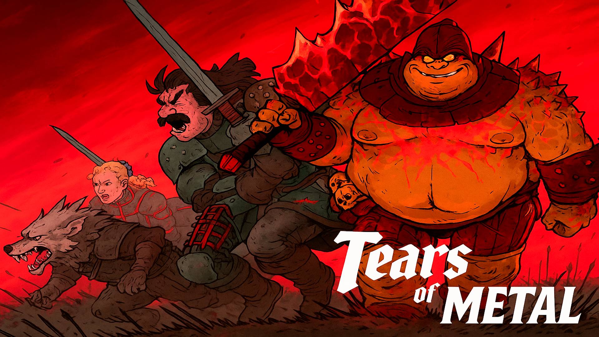 Tears of Metal (DEMO) : Шотландский Hack-and-Slash Roguelike! Орды Врагов и Кооп Баталии в 2025