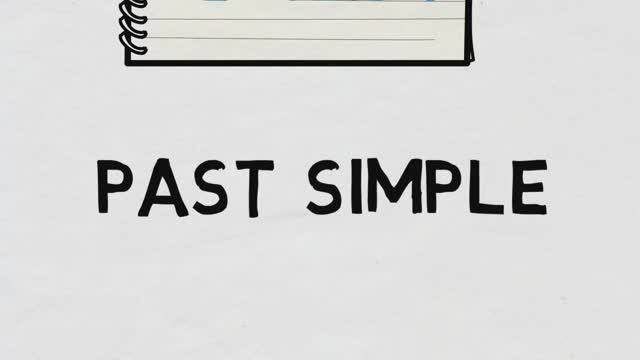 Past Simple - визуальное объяснение за 5 минут