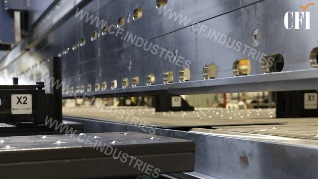 Изготовление круглоконических опор освещения на гибочном комплексе CFI Hydro 2х61600