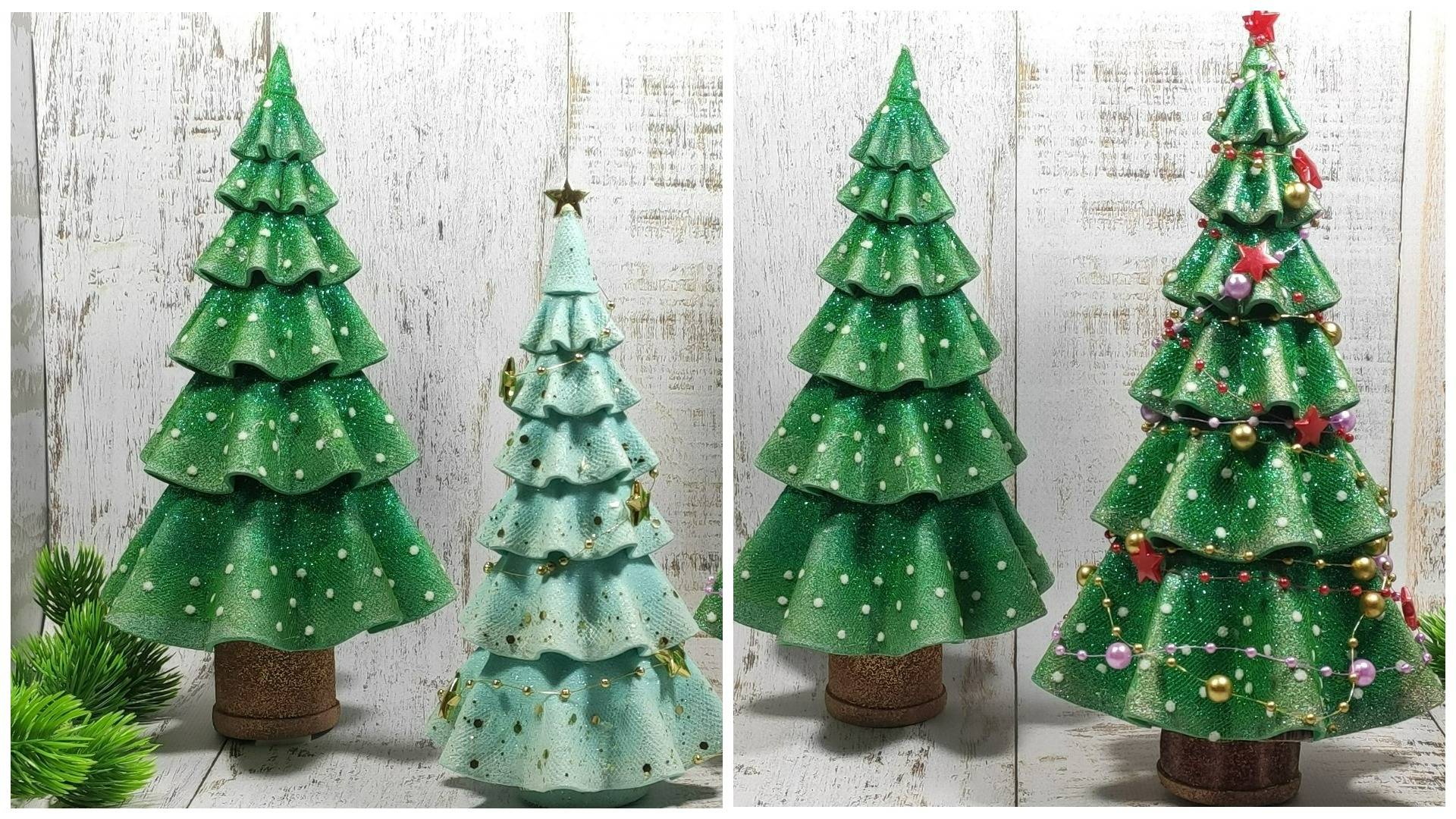 Белая ёлочка - моя любимая. Понравилось делать такие новогодние ёлочки из фоамирана своими руками.