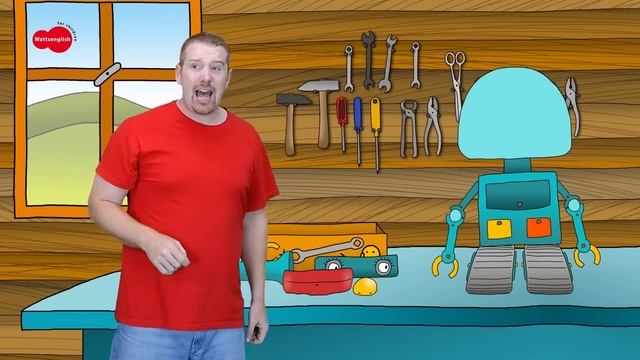 Robot_for_Kids_playing_with_Steve_and_Maggie_｜_English_stories_for