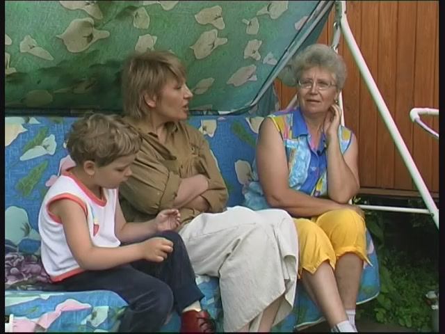 Дачная жизнь, выпуск №21 (Галина Павловна Ершова и Маша). 2004 г.