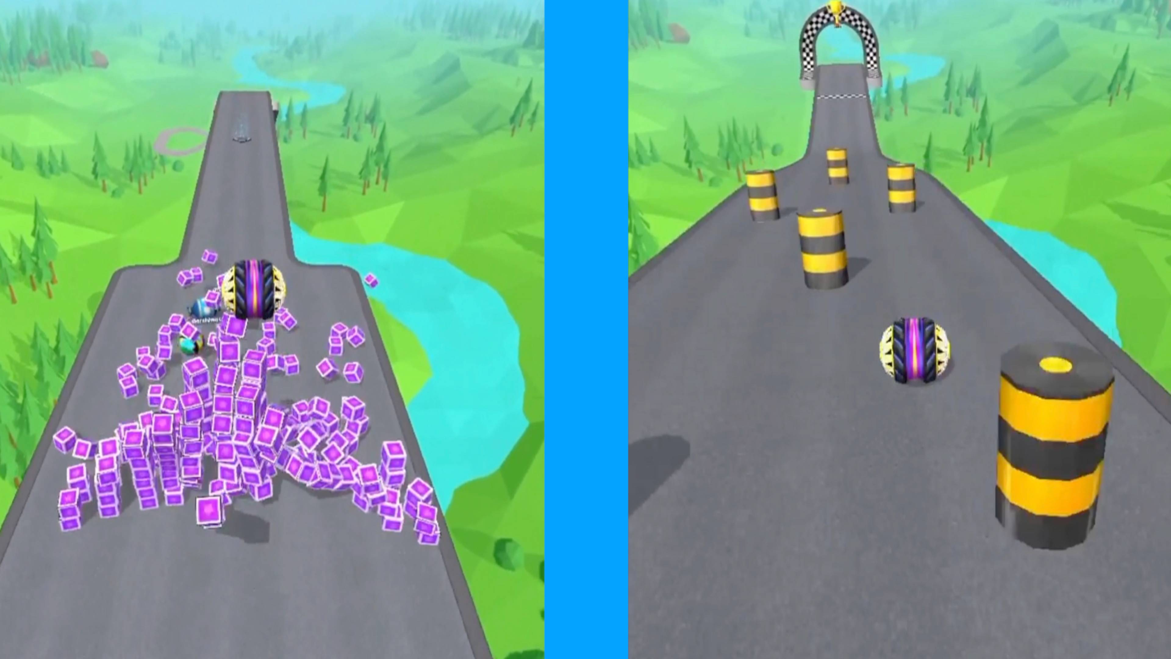 Going balls All Levels Gameplay IOS Android Going Balls level 1061 Race 10 1