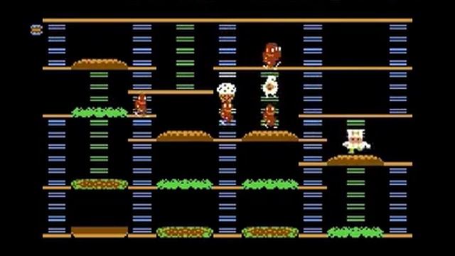 NES - BurgerTime