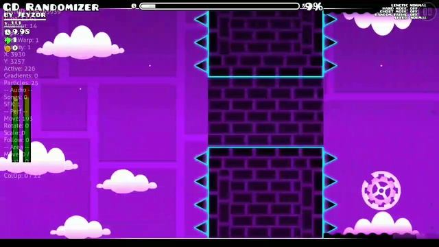 Geometry dash (; (´∩｡• ᵕ •｡∩`)