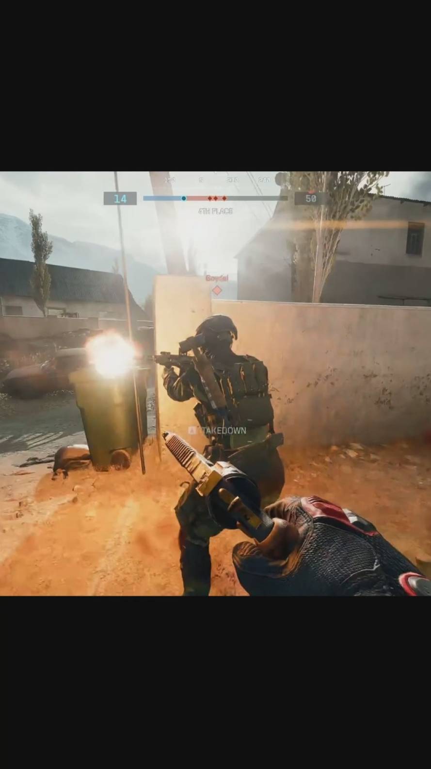 BF6 режу и стреляю