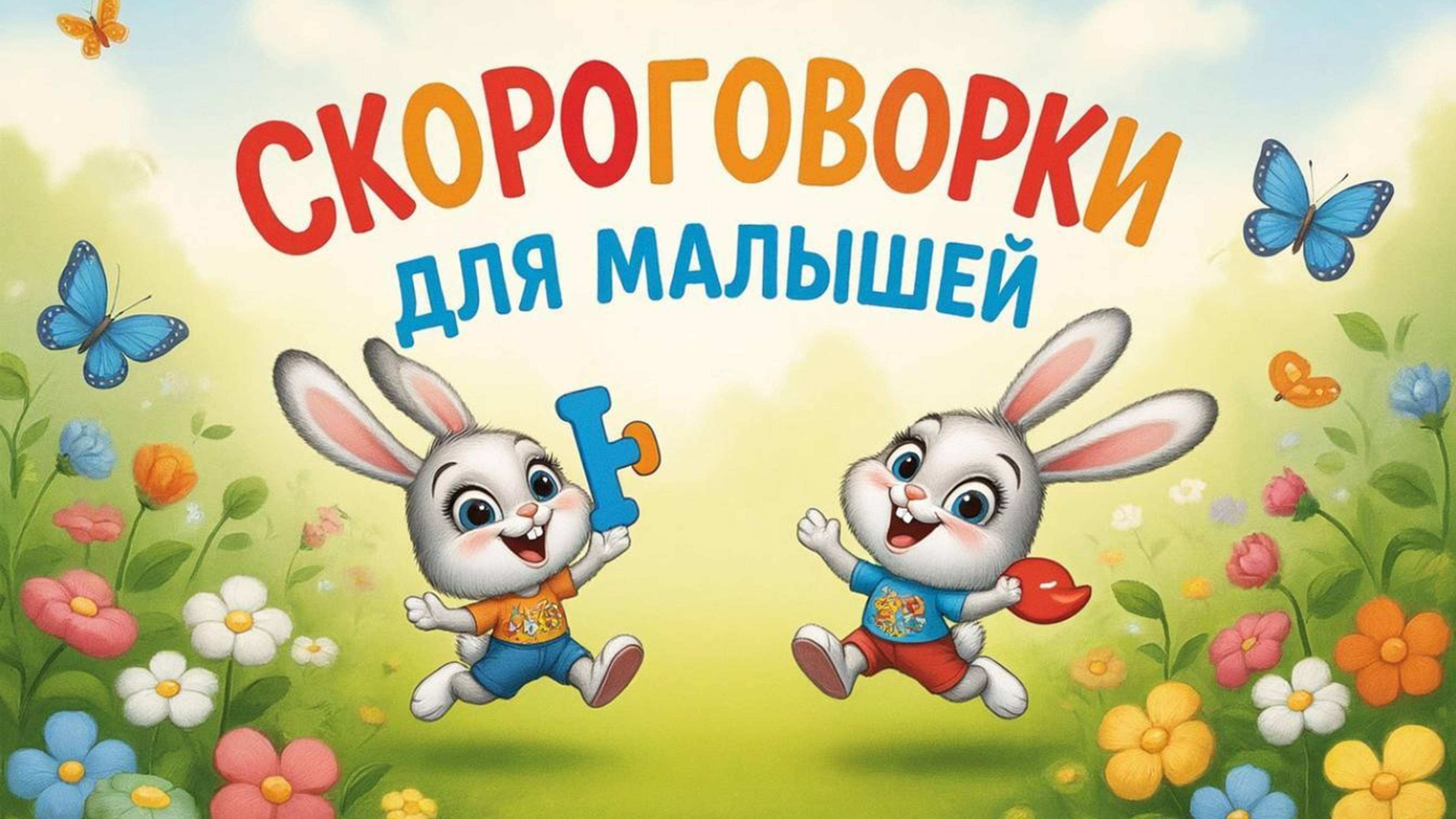 СКОРОГОВОРКИ для детей мультик / скороговорки для малышей 0+