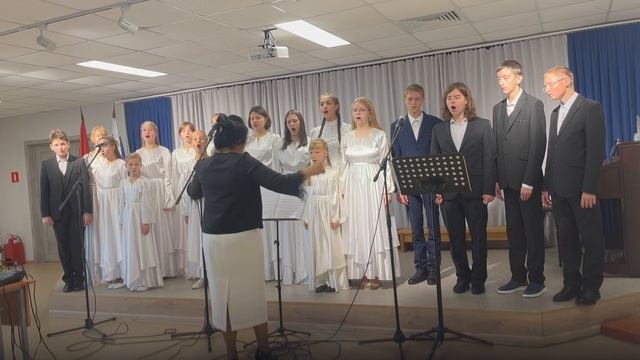 Детский образцовый академический хор "Соловушка" МБУДО "ДШИ" с. Рощино - Богородице Дево, Радуйся