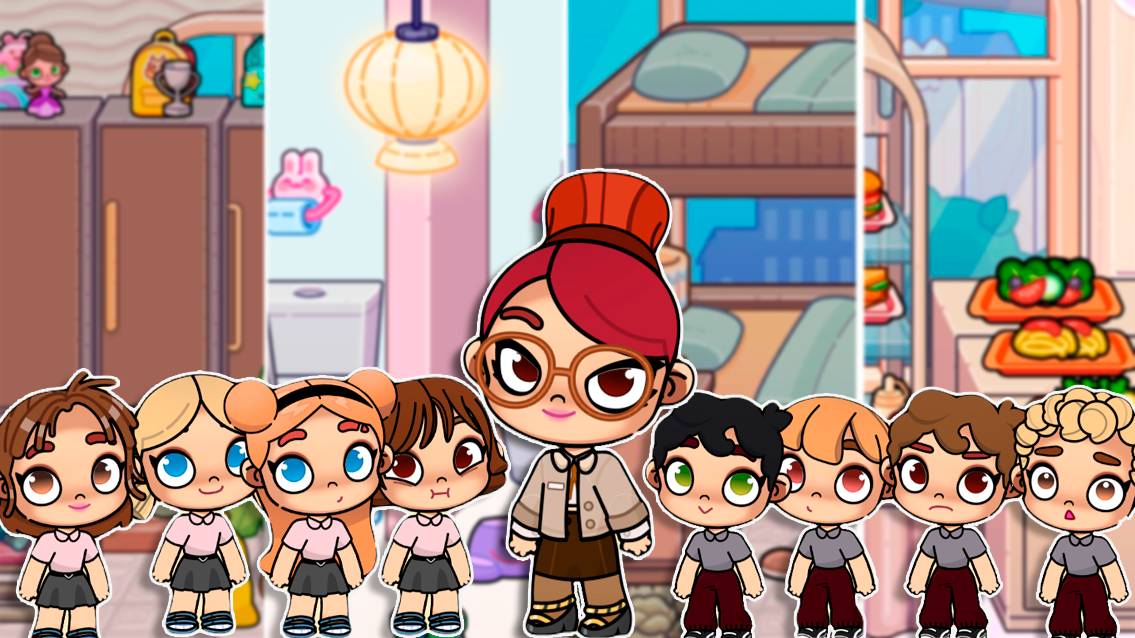 Создала в Аватар Ворлд Детский Дом  🏡 Игра Аватар Ворлд