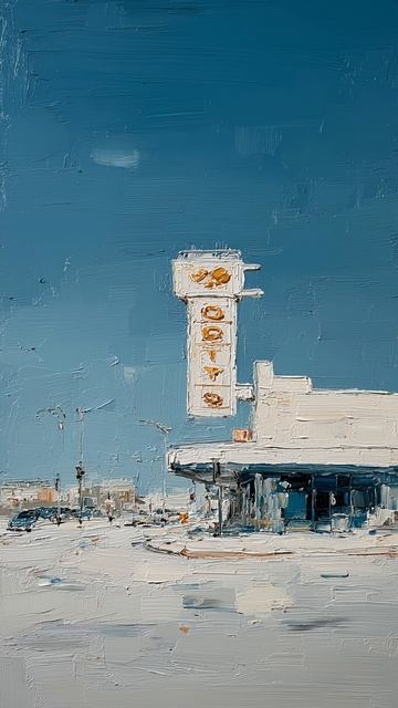 Супермаркет (картина #968) / Арт-студия Нормова