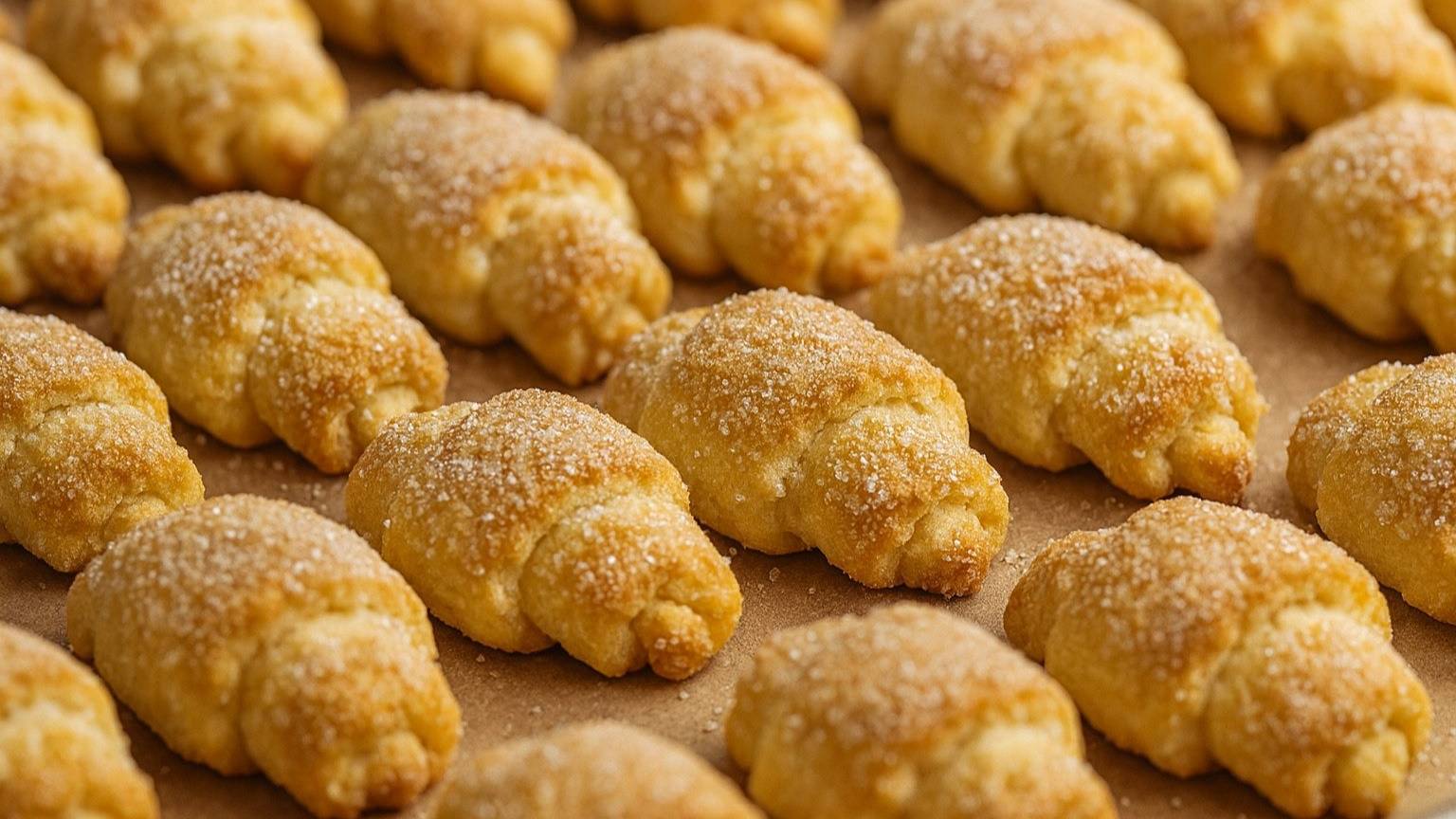 Из стакана творога – целая гора печенья к чаю! Супер-быстрый и легкий рецепт с начинкой.