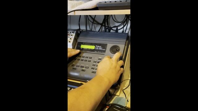 Roland MC-50 pattern create ,copy,Track create recordingstudio homerecording pr