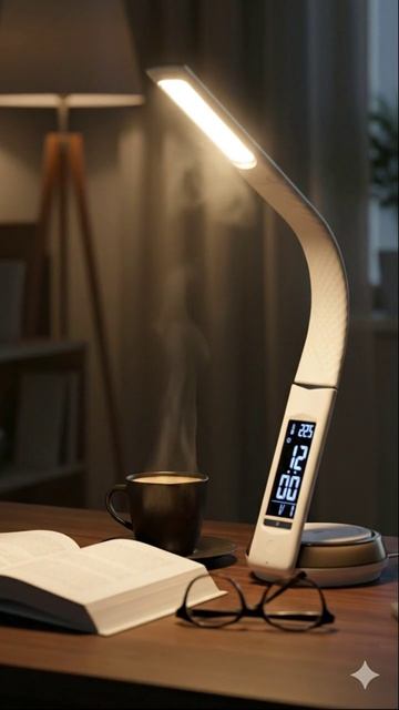 Лампа настольная с беспроводной зарядкой для телефона Leonord LE-1400T