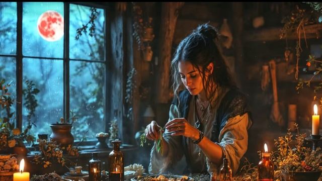 Время гаданий - Мистическая музыка ведьм, фоновая расслабляющая музыка для отдыха и сна