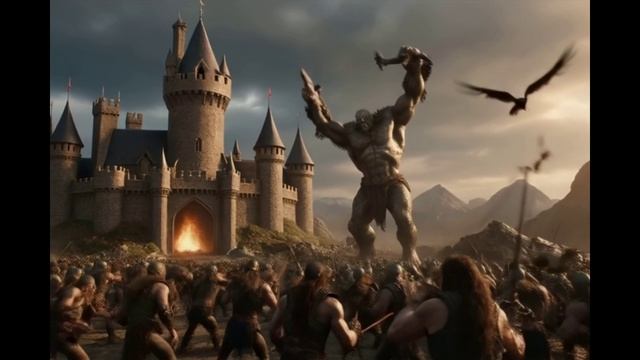 Властелин Колец Битва за Хельмову Падь по мнению ИИ