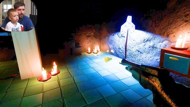 Сто дверей Привет соседа Челлендж найди ключи с Папой