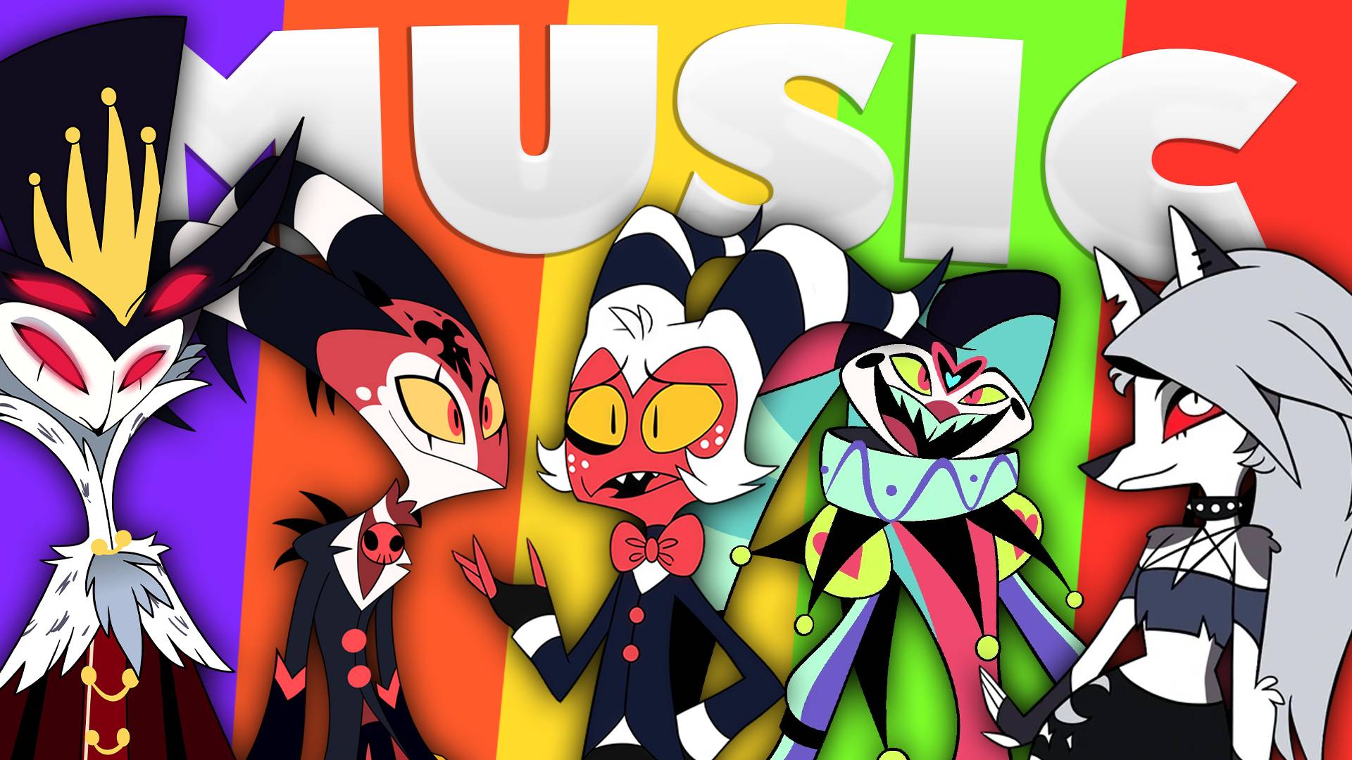 АДСКИЙ БОСС: Музыкальный Сборник Всех Персонажей | МУЗЫКА АДСКИЙ БОСС