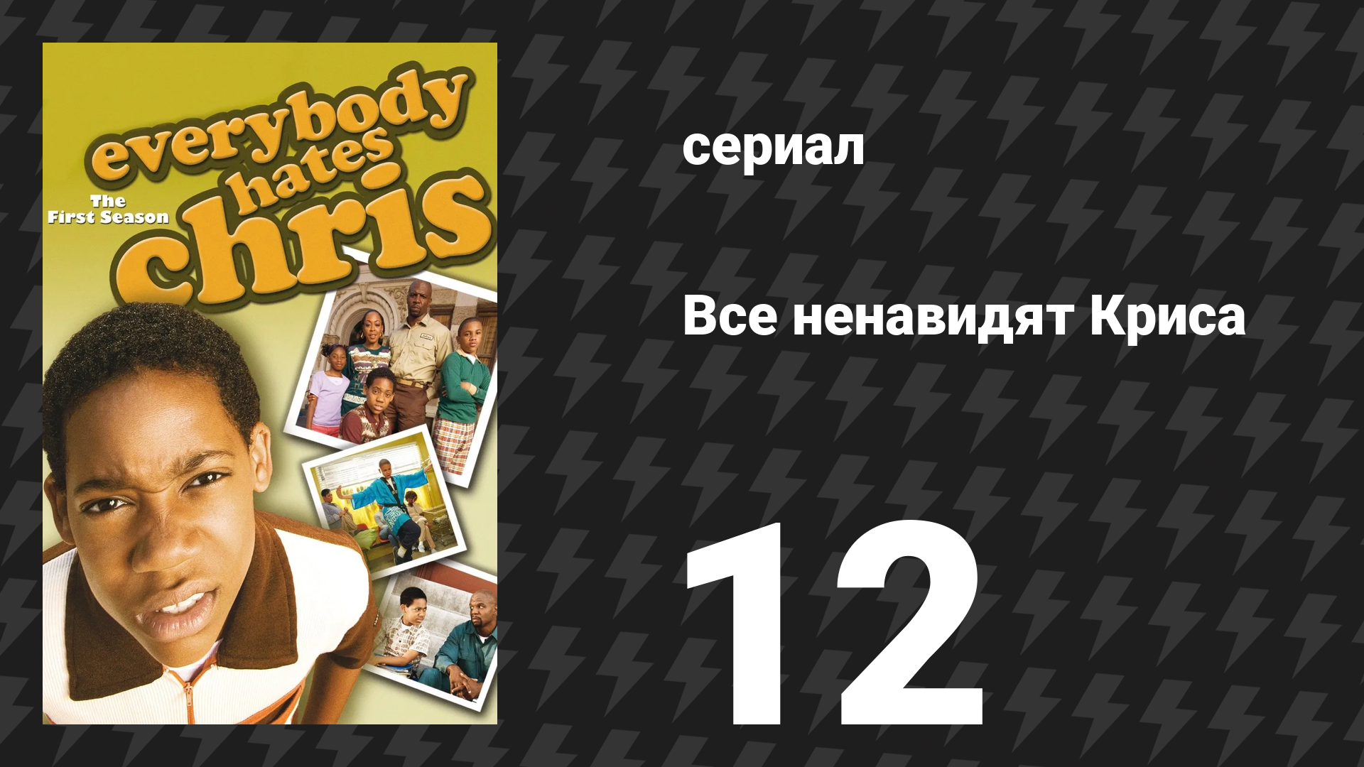 Все ненавидят Криса 1 сезон 12 серия «Все ненавидят неполный рабочий день» (сериал, 2005)