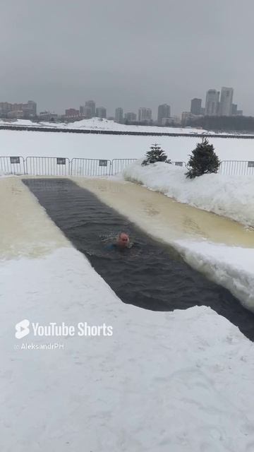 Из жизни Русских МОРЖей. Если хочешь быть здоров -  Закаляйся!Фрагмент 2