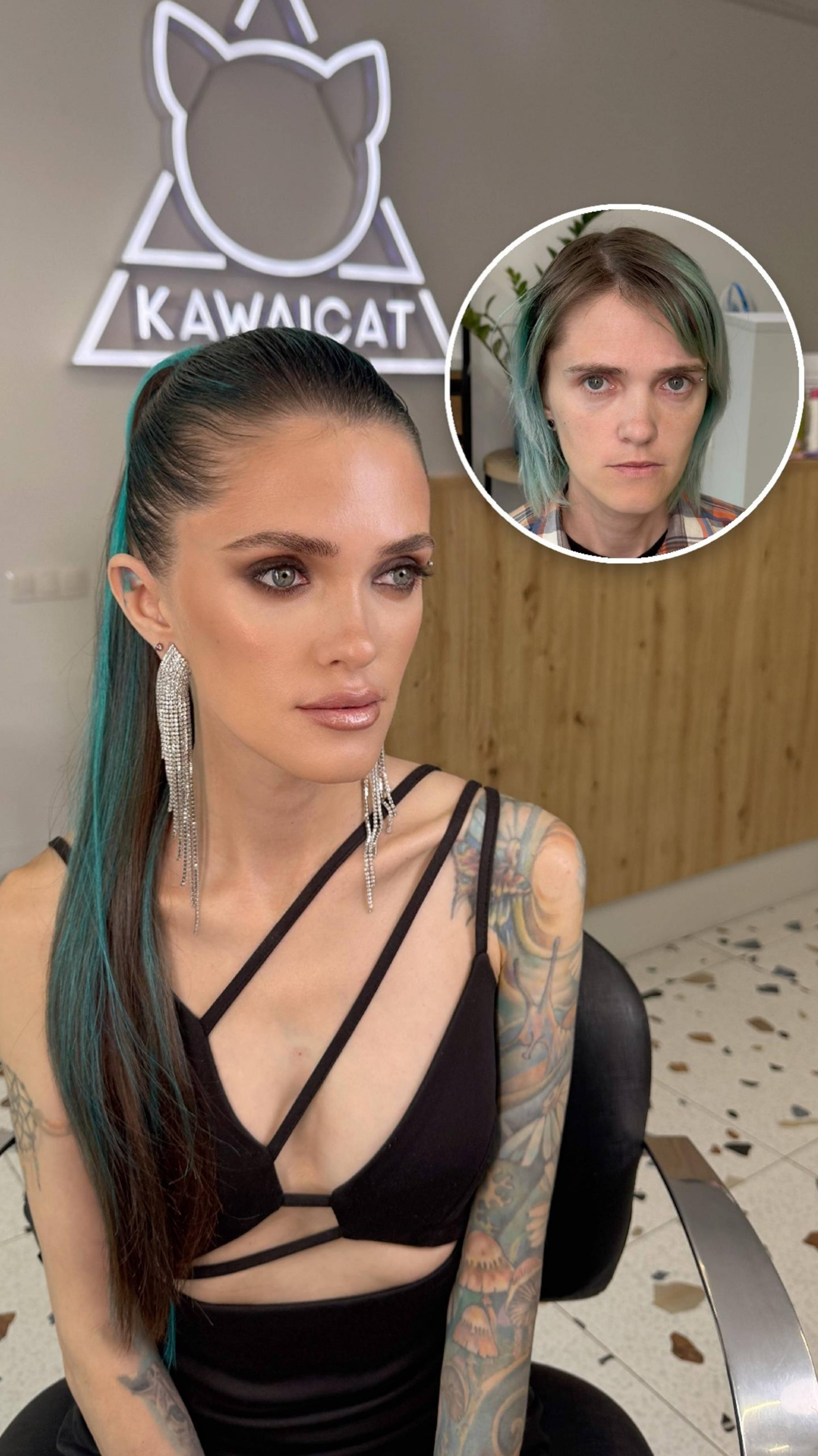 Показываем преображение, которое начинается с сети центров косметологии Skinerica