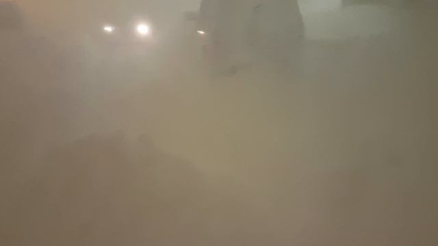 Утром на работу после метели