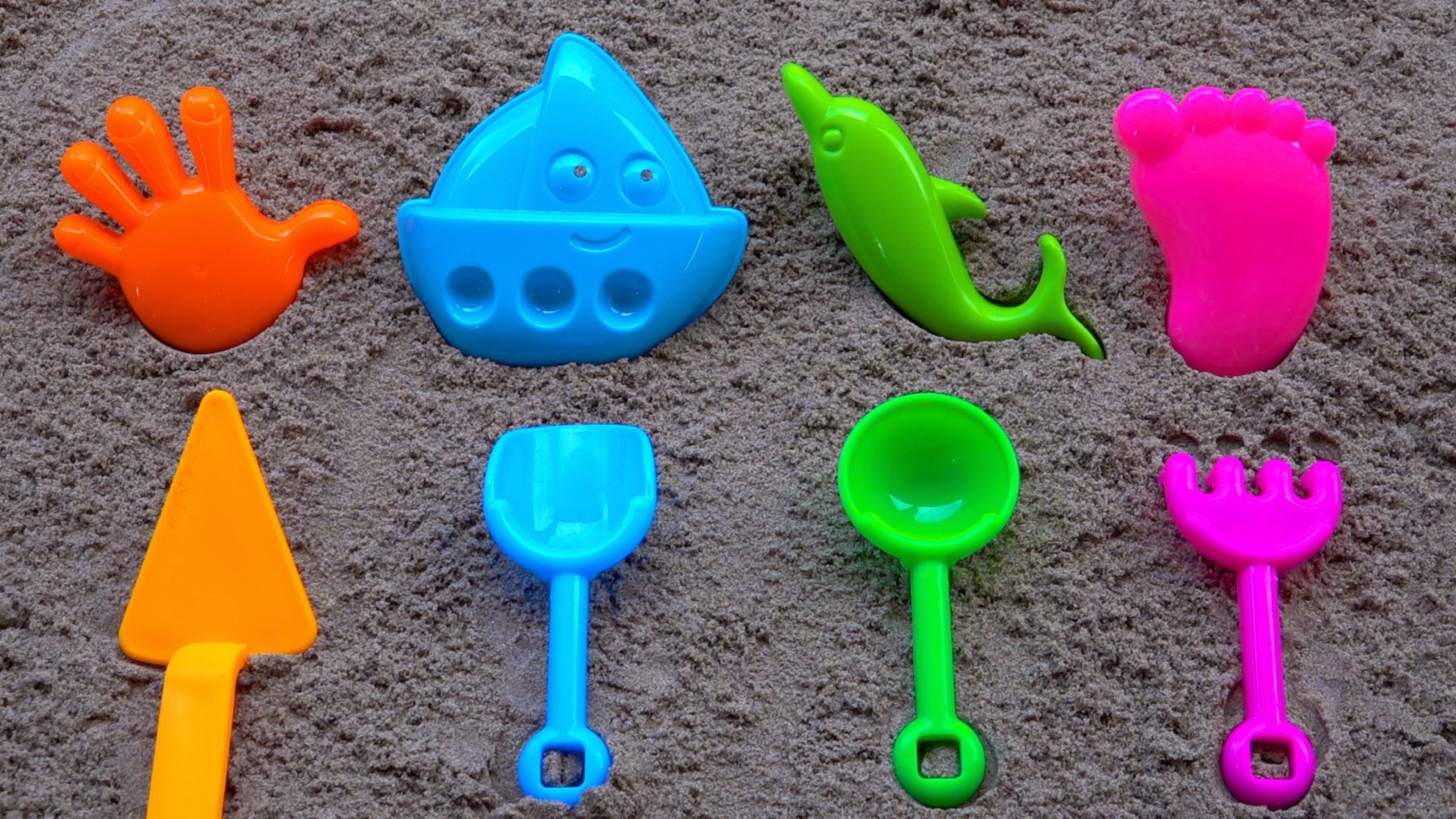 Учим Названия Цветов с СИНИМ КОРАБЛИКОМ | Ладошки |  Ложечки Для Мороженного | Детские  Песенки