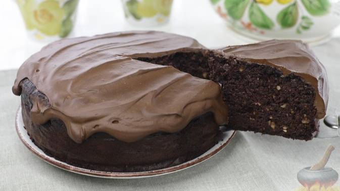 Неожиданно вкусно. ШОКОЛАДНЫЙ ПИРОГ СО СВЁКЛОЙ И МИНДАЛЁМ
