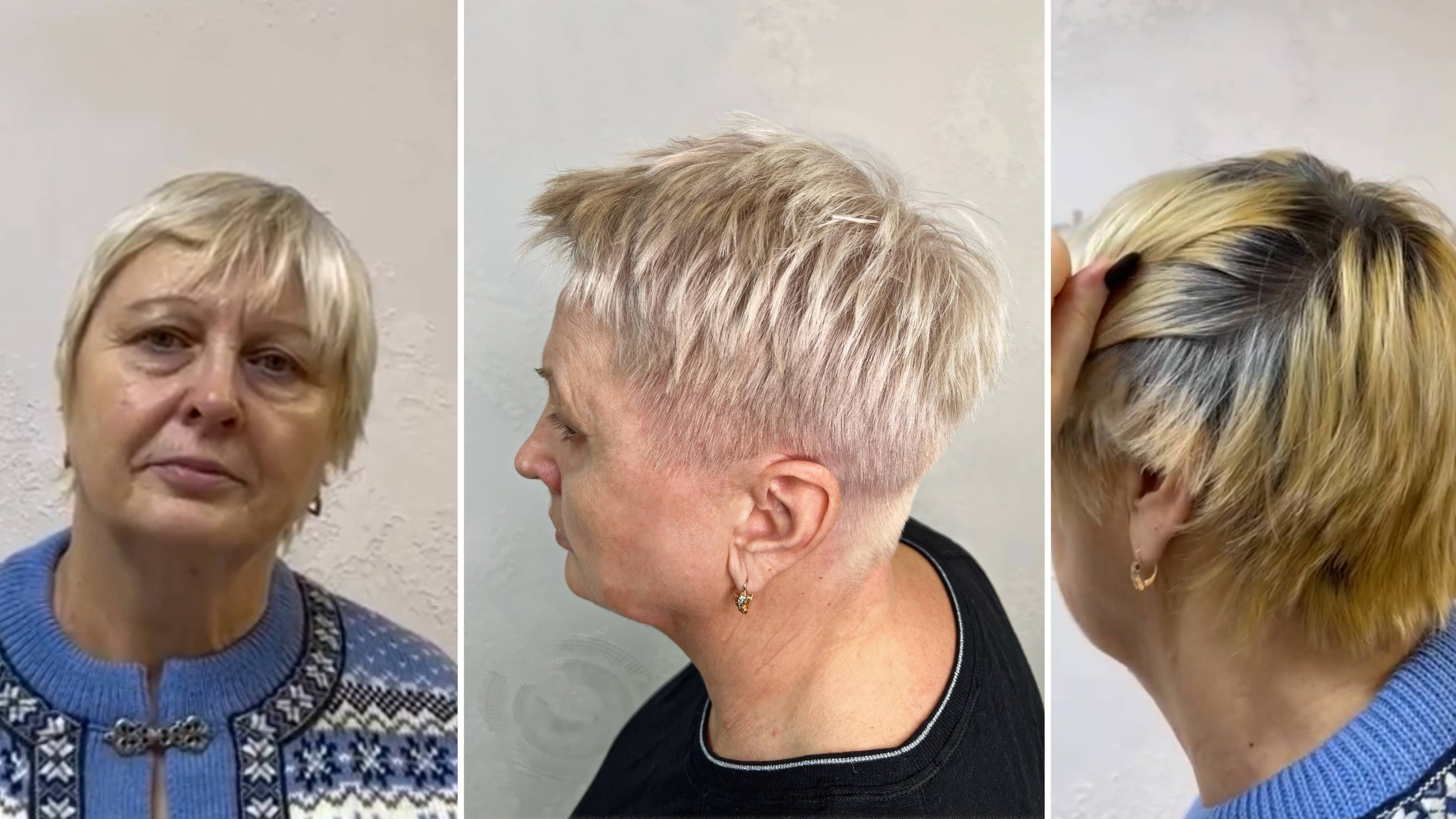 Смена цвета + стрижка