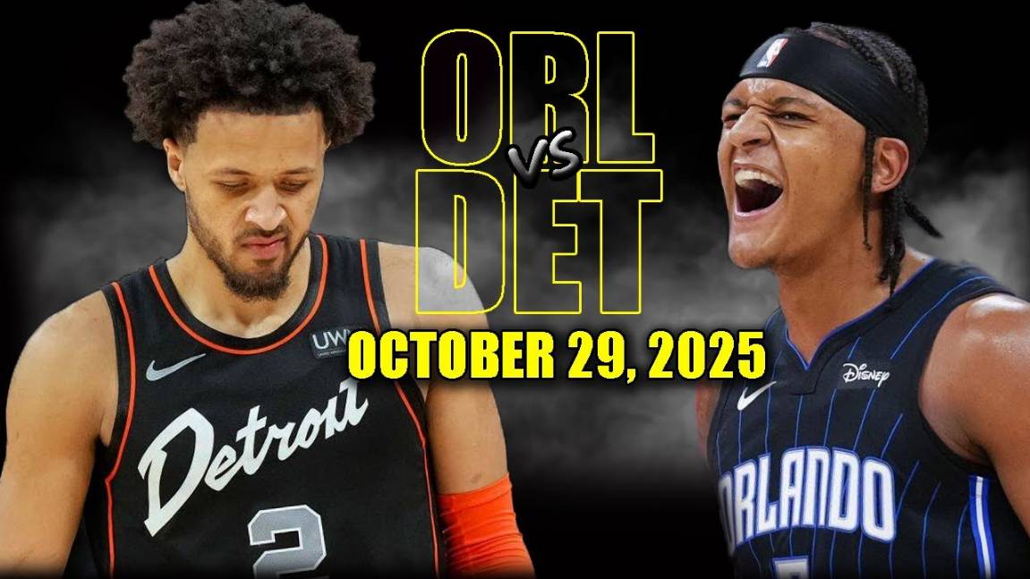 Orlando Magic vs Detroit Pistons Full Game Highlights - October 29, 2025 ｜ NBA Season