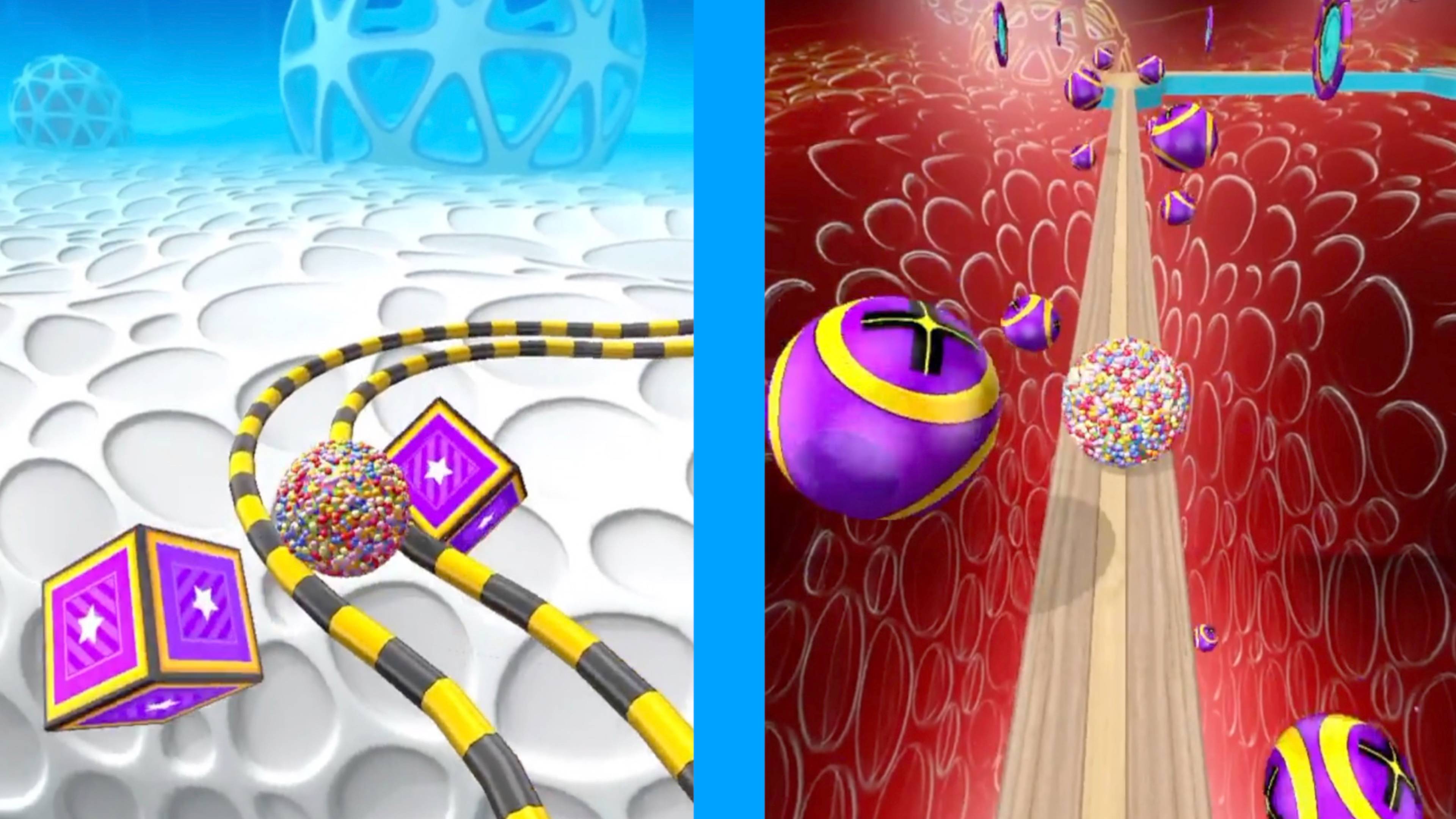 Going Balls  Super Speed run Gameplay New Update Level 1596 Portal Run