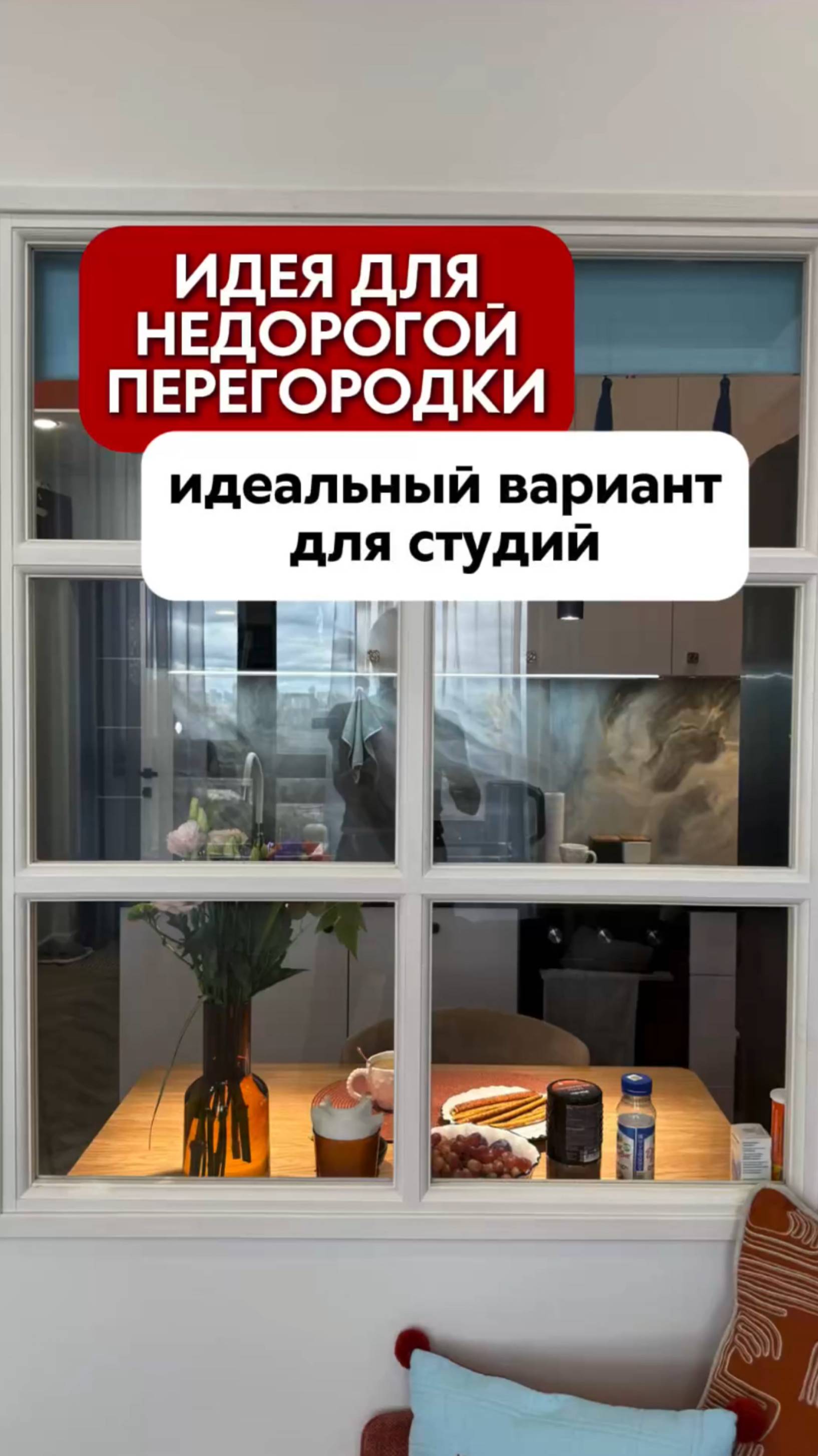 Не трать 70 тысяч! Перегородка за 10 000 выглядит так же