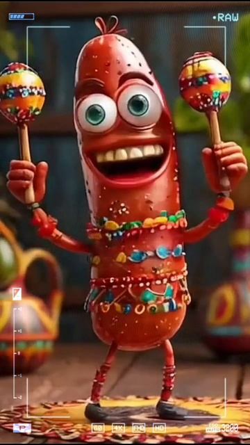 Опа опа колбаса танцует 👍😁#нейросеть