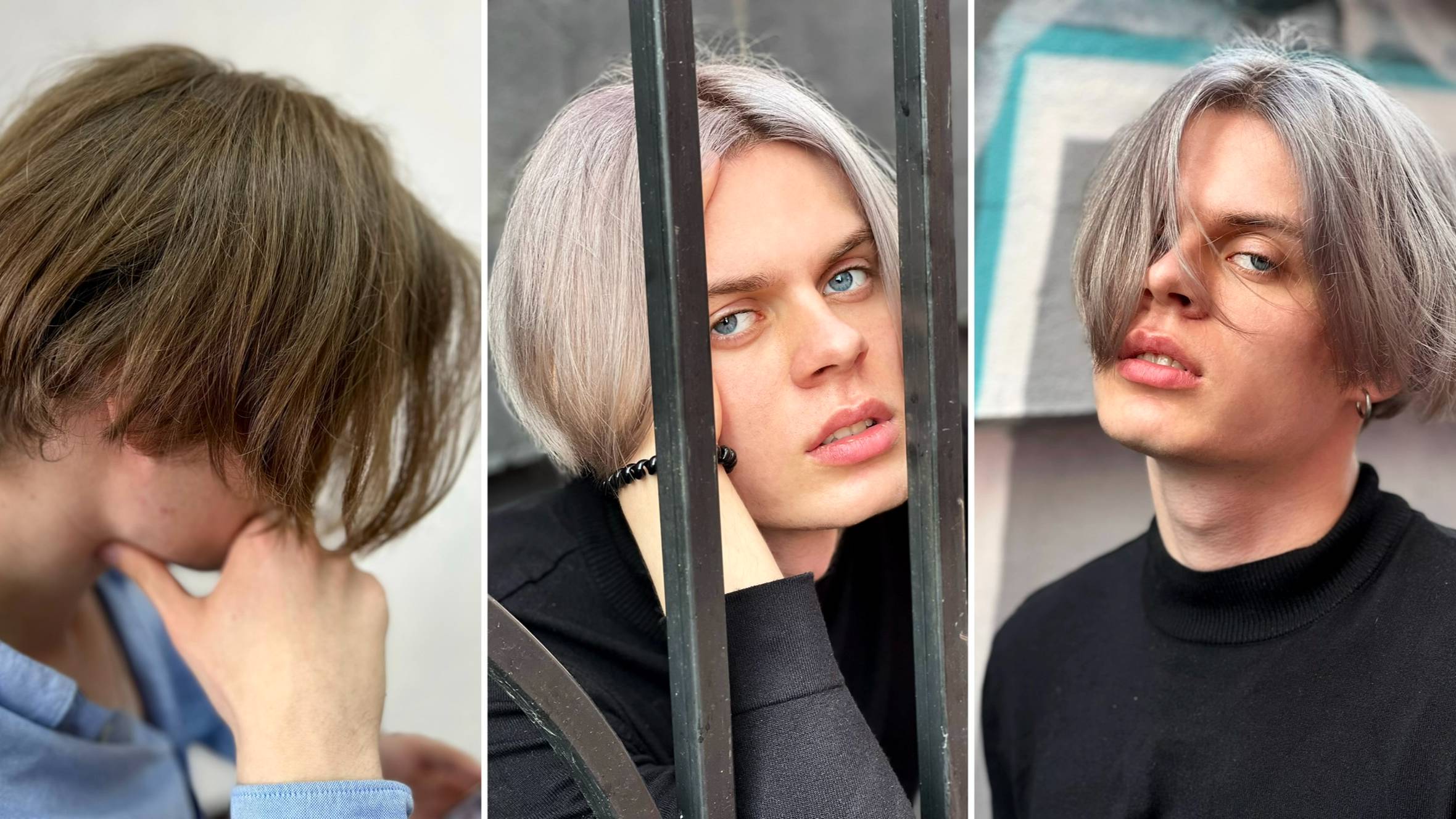 Из натурального в пепельный блонд