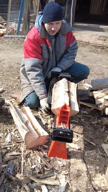 S14 В чём кайф гидравлического дрвокола Brait BLS525.