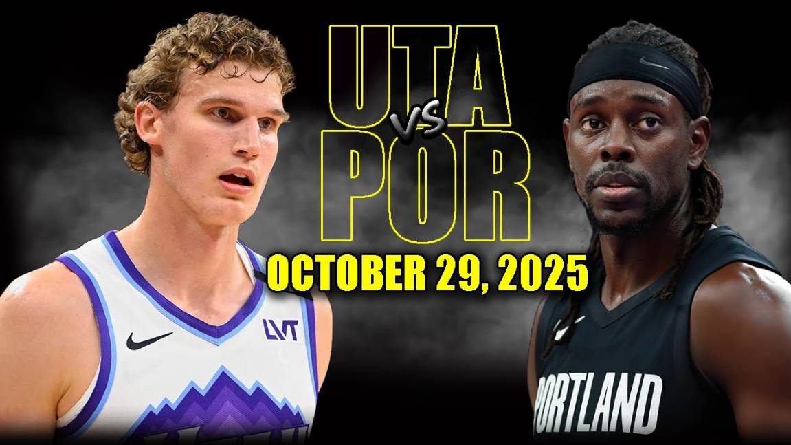 Portland Trail Blazers vs Utah Jazz Full Game Highlights - October 29, 2025 ｜ NBA Season