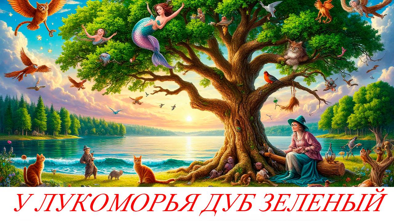 У ЛУКОМОРЬЯ ДУБ ЗЕЛЕНЫЙ | детские сказки онлайн| аудиосказки | сказки для малышей