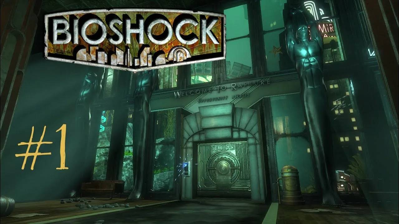 [2K]  #1 Прохождение Bioshock Remastered - Пролог, Добро пожаловать в Восторг, Медицинский павильон