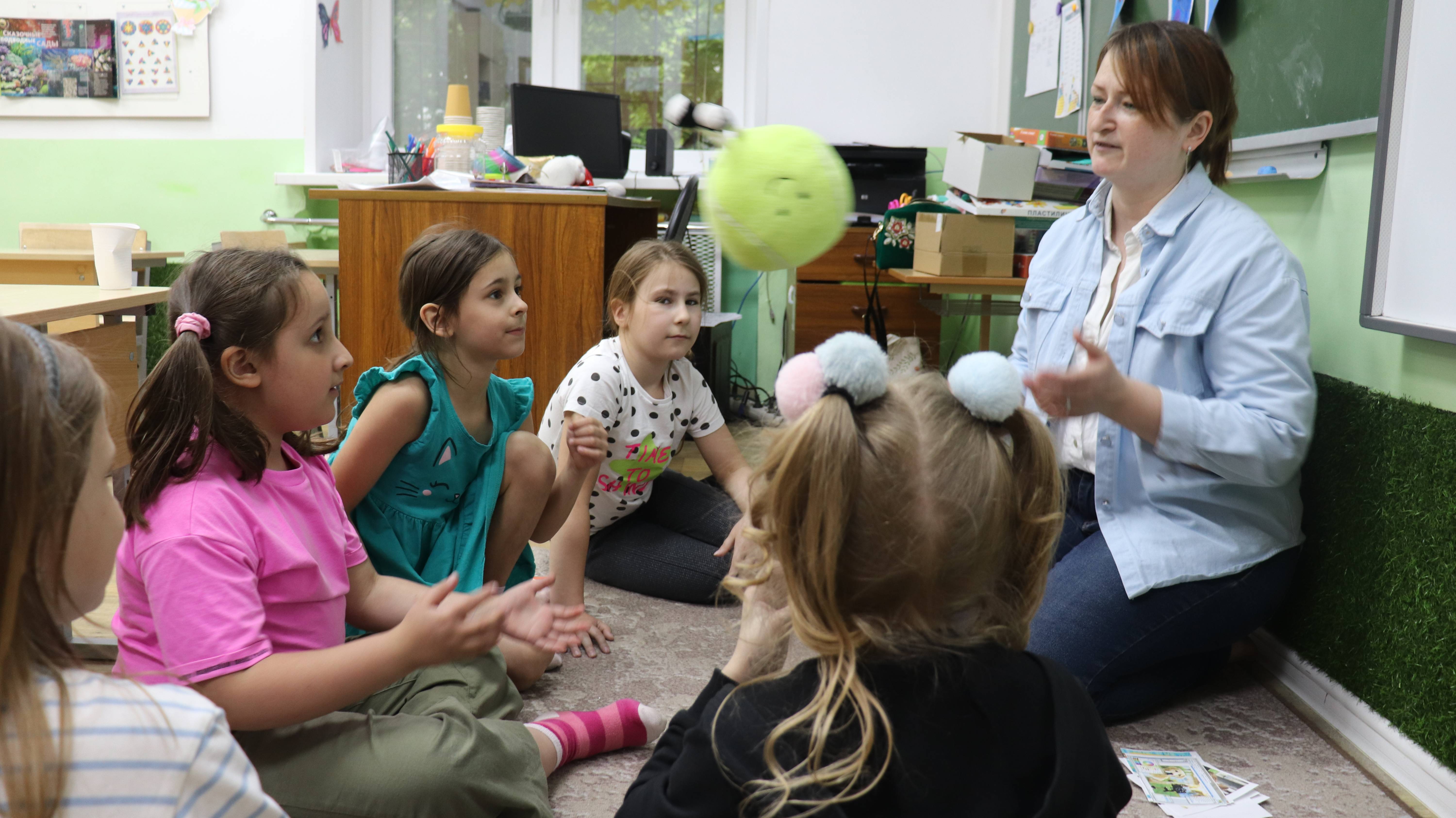 Урок по английскому языку в Школе "Морозко"