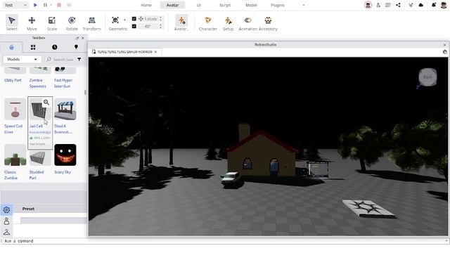 я создаю мою новую игру про тунг тунг тунг сахура