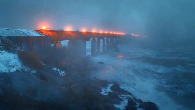 Dystopian Days in the Fog ｜ Dark Relaxing Ambient Music for Deep Focus & Gaming-(1080p24)