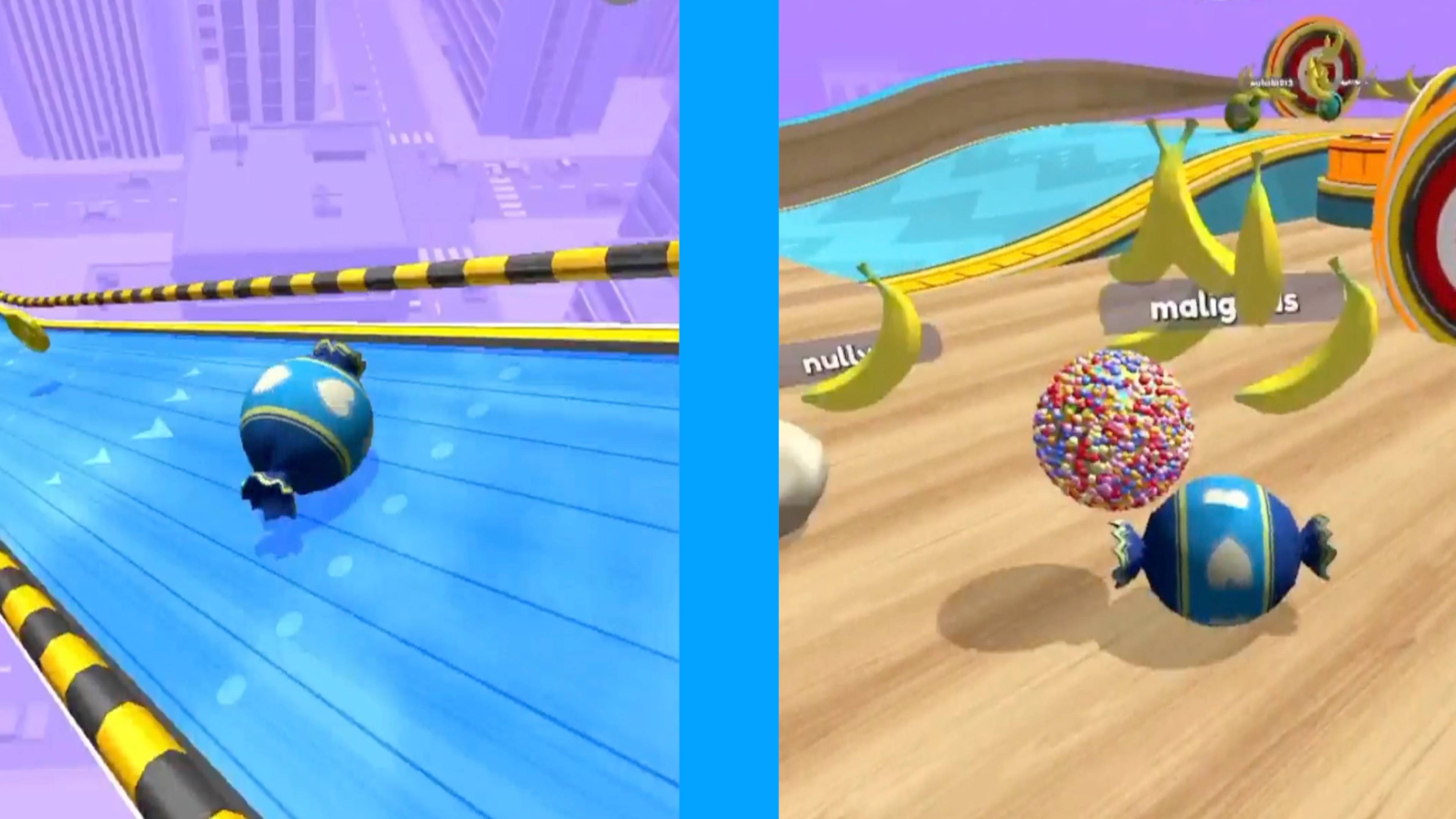 Going balls All Levels Gameplay IOS Android Going Balls level 1072 Banana frenzy Bonus level