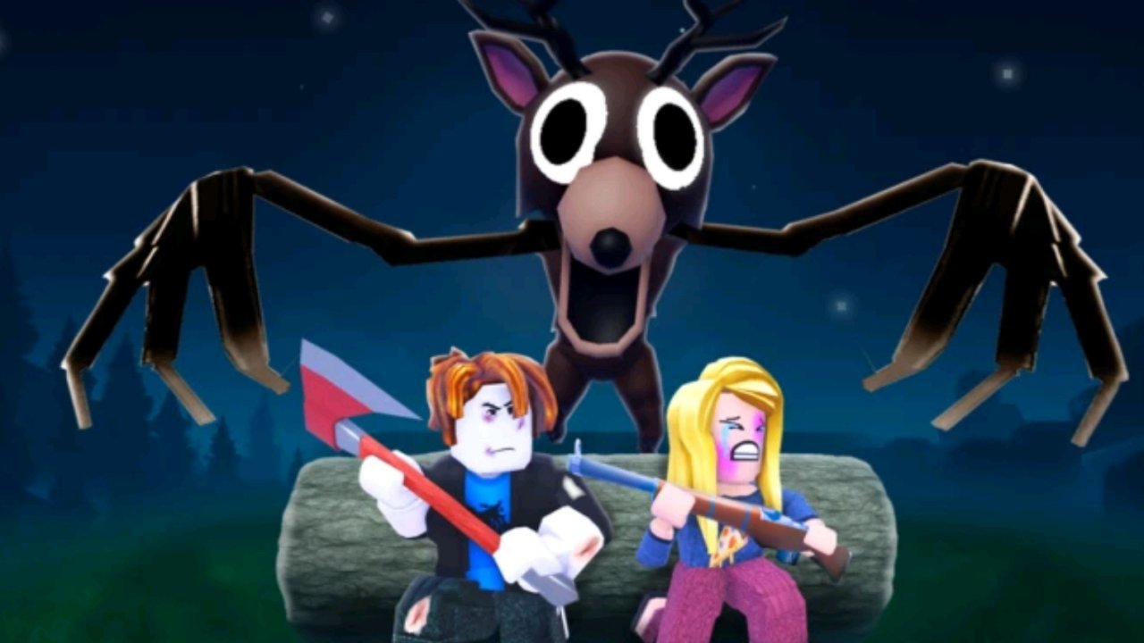 Решил отдохнуть в лесу но это закончилось плохо﹥ 99 ночей в лесу Roblox (взял идею у Mr.frog)