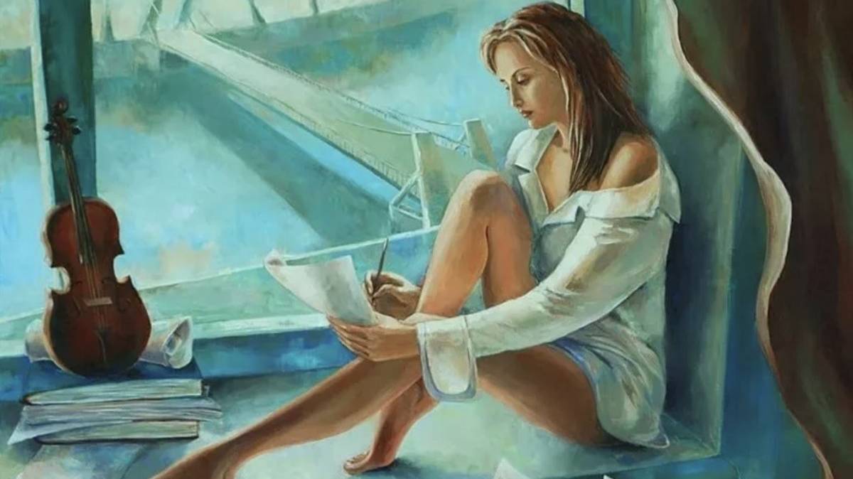 Жгу до зари на окошке свечу. Анна Ахматова.