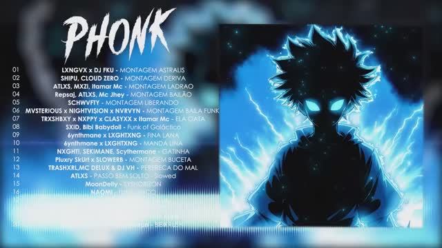 AURA ♾️ 1 HOUR BRAZILIAN PHONK ※ MUSIC PLAYLIST PR PHONK, GYM, FUNK ※ Фонк