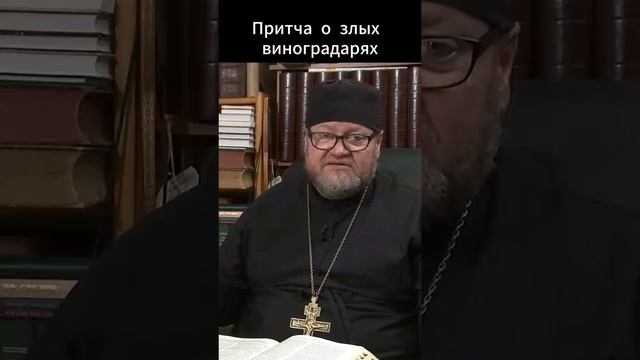 ☦️Отец Олег Стеняев разъясняет ПРИТЧУ о злых виноградарях.